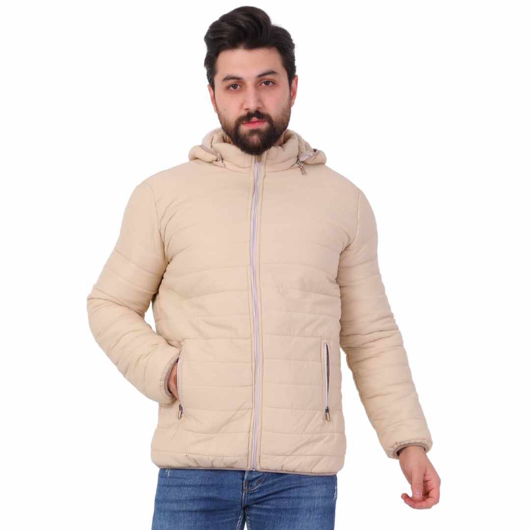 Beige Spanish Fur Jacket - One Team